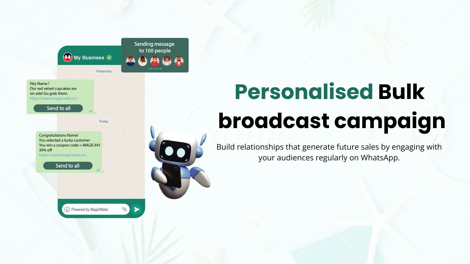 Increase WhatsApp Broadcast Message Limit - MagicxBot